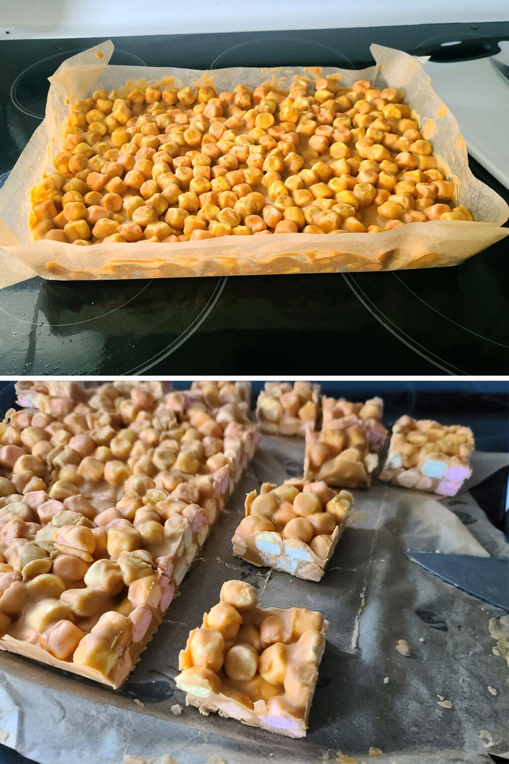 Easy Butterscotch Confetti Squares - Celebration Generation