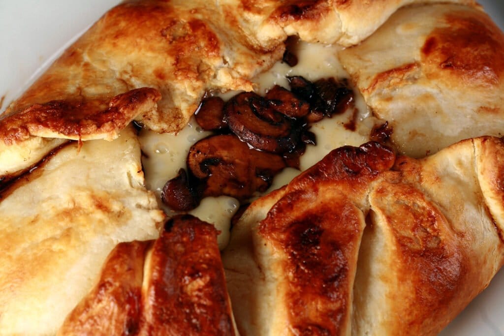 Balsamic Mushroom Baked Brie Recipe - Celebration Generation