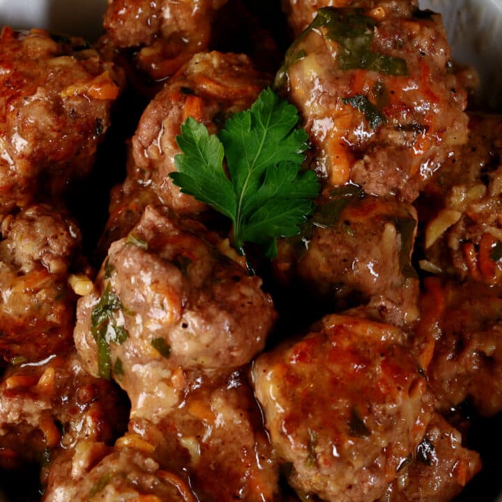 St Patrick's Day Irish Stew Meatballs - Celebration Generation