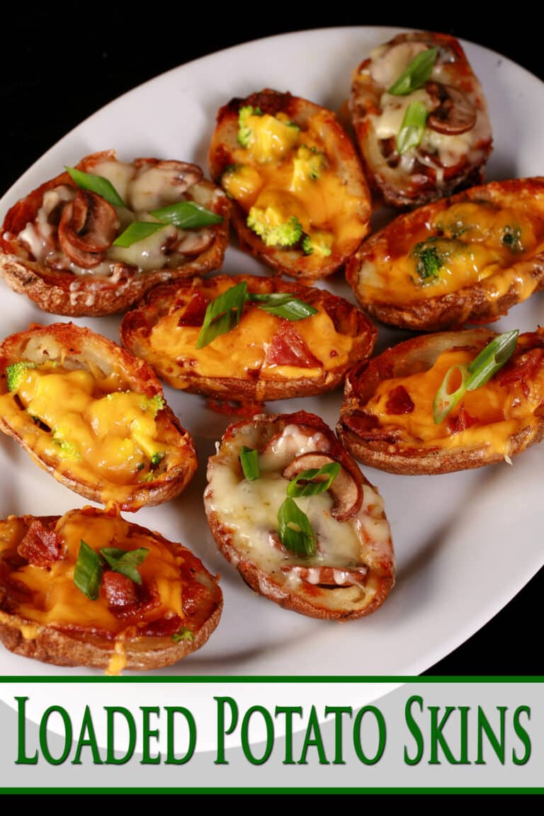 Crispy Loaded Potato Skins Recipe [Bacon Roasted!] - Celebration Generation