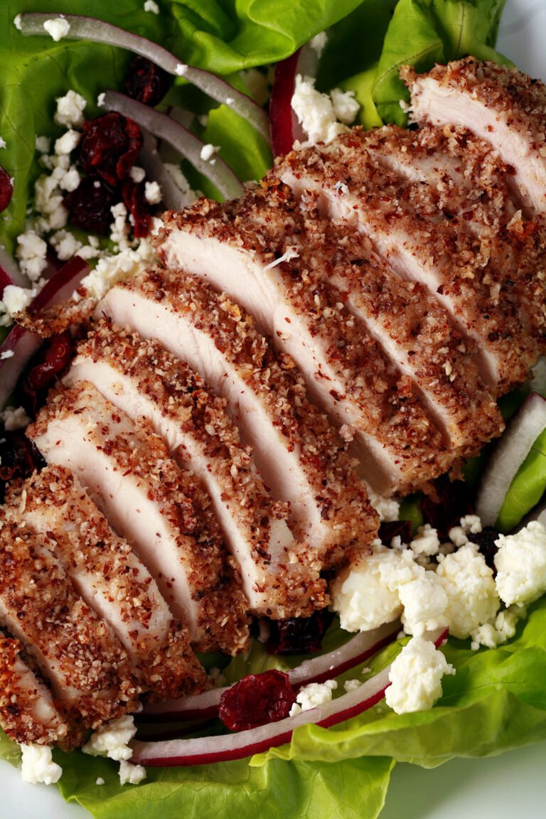 Hazelnut Crusted Chicken Salad - Celebration Generation