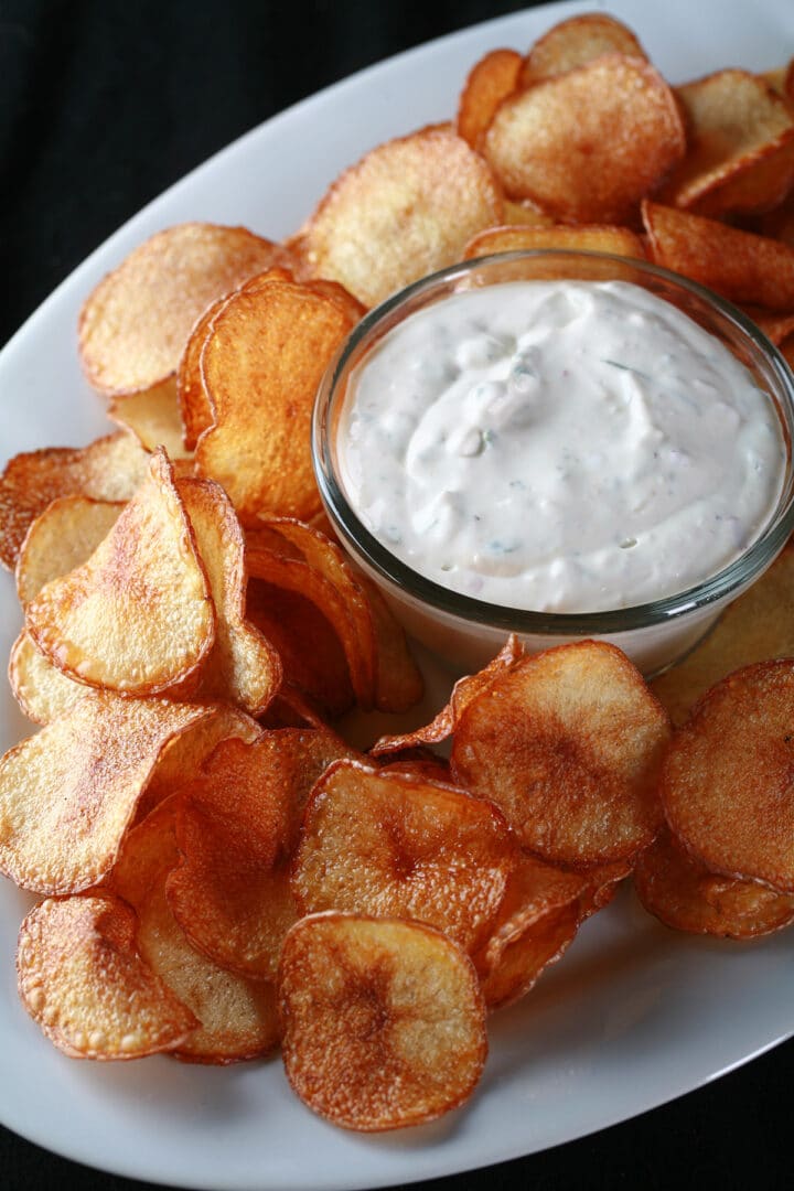 Cactus Cut Potatoes and Dip Recipe [Boston Pizza Copycat] - Celebration ...