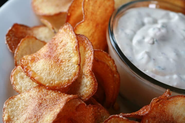 Cactus Cut Potatoes and Dip Recipe [Boston Pizza Copycat] - Celebration ...