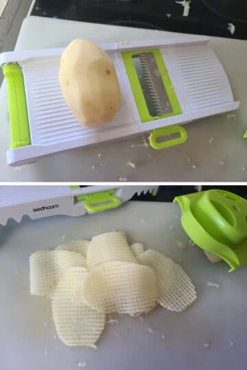 Dill Pickle Waffle Fries Recipe - Celebration Generation