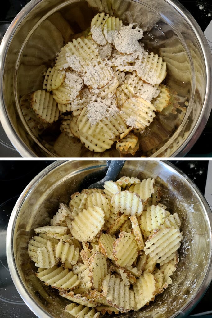 Dill Pickle Waffle Fries Recipe - Celebration Generation
