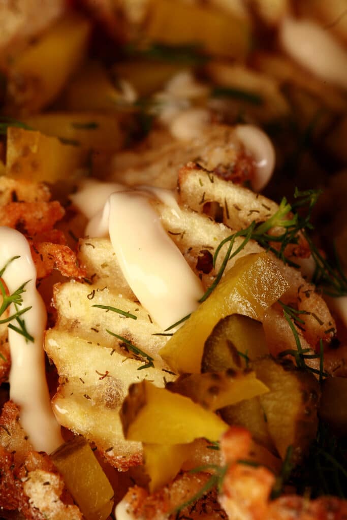 Dill Pickle Waffle Fries Recipe - Celebration Generation