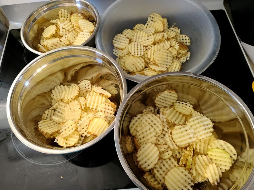 Dill Pickle Waffle Fries Recipe - Celebration Generation