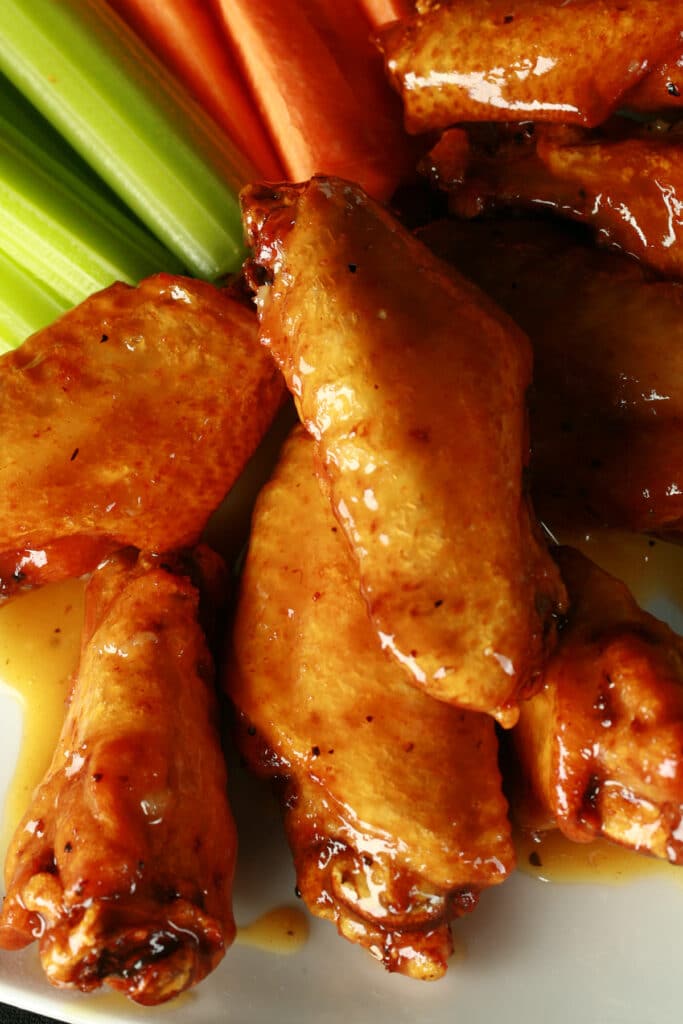 Whisky Honey Mustard Wings Recipe [Glazed Chicken Wings] - Celebration ...