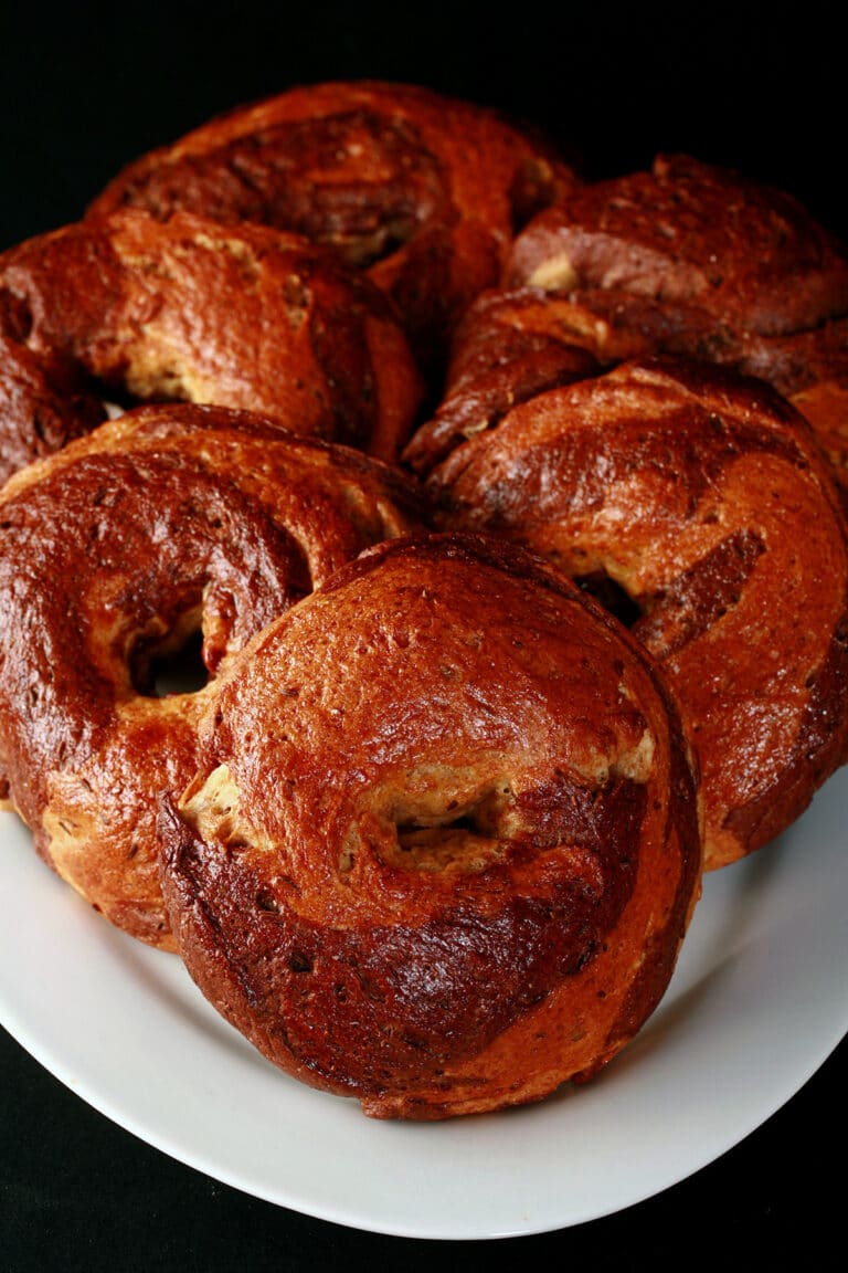 Marble Rye Bagels - Celebration Generation