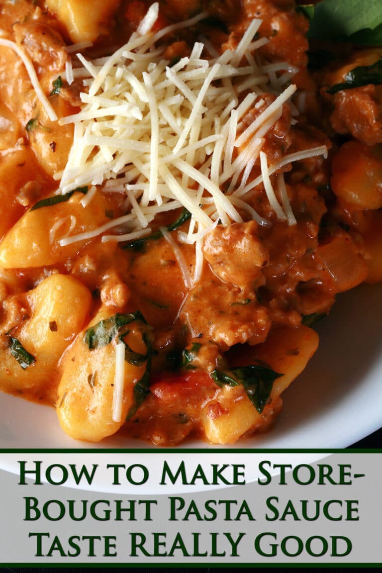 Make Store-Bought Pasta Sauce Taste Good - Celebration Generation