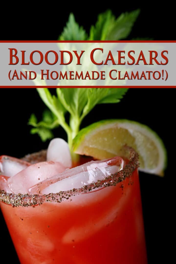 Homemade Clamato & Bloody Caesars - Celebration Generation