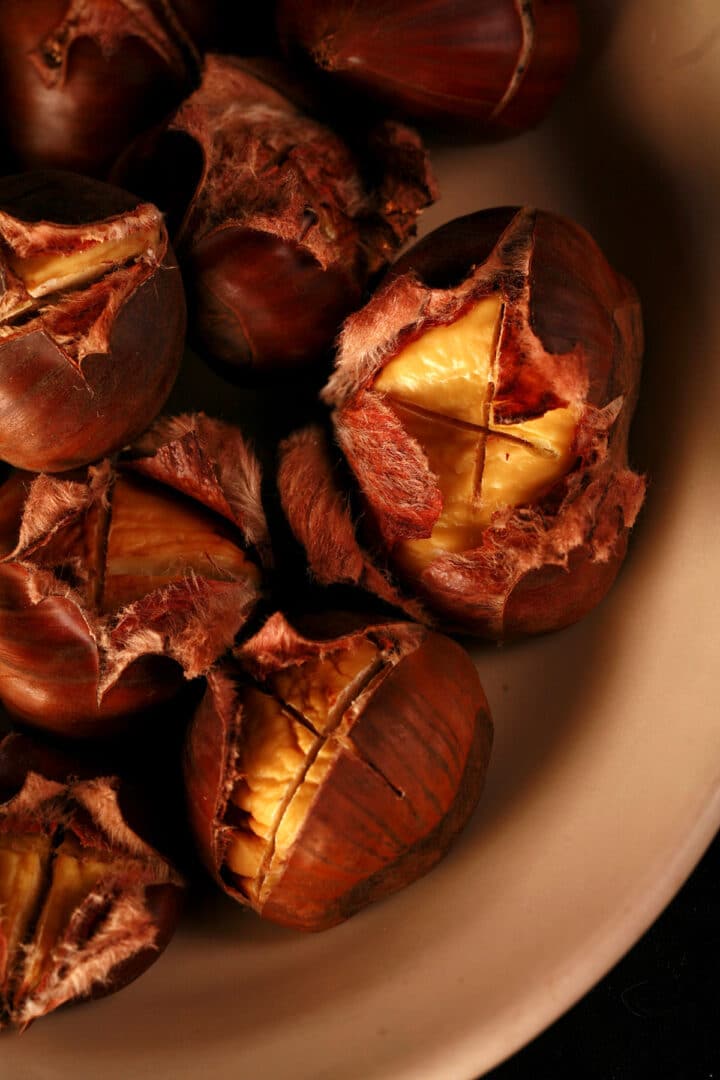 How to Roast Chestnuts [Oven Roasted] - Celebration Generation