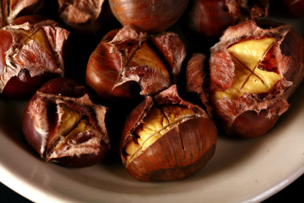 How to Roast Chestnuts [Oven Roasted] - Celebration Generation