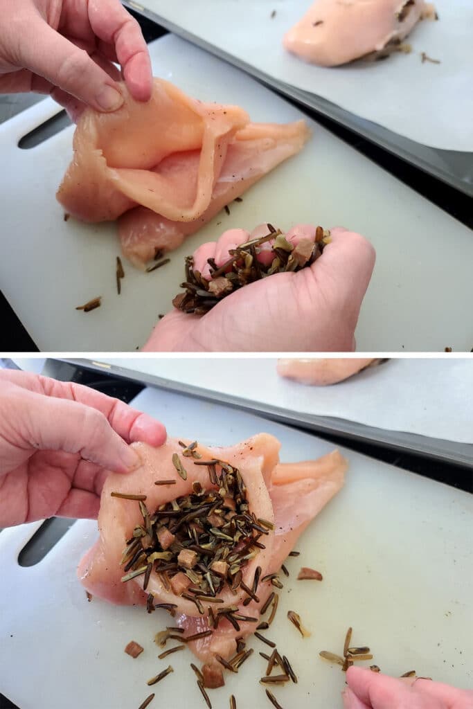 Wild Rice Stuffed Chicken Breast - Celebration Generation