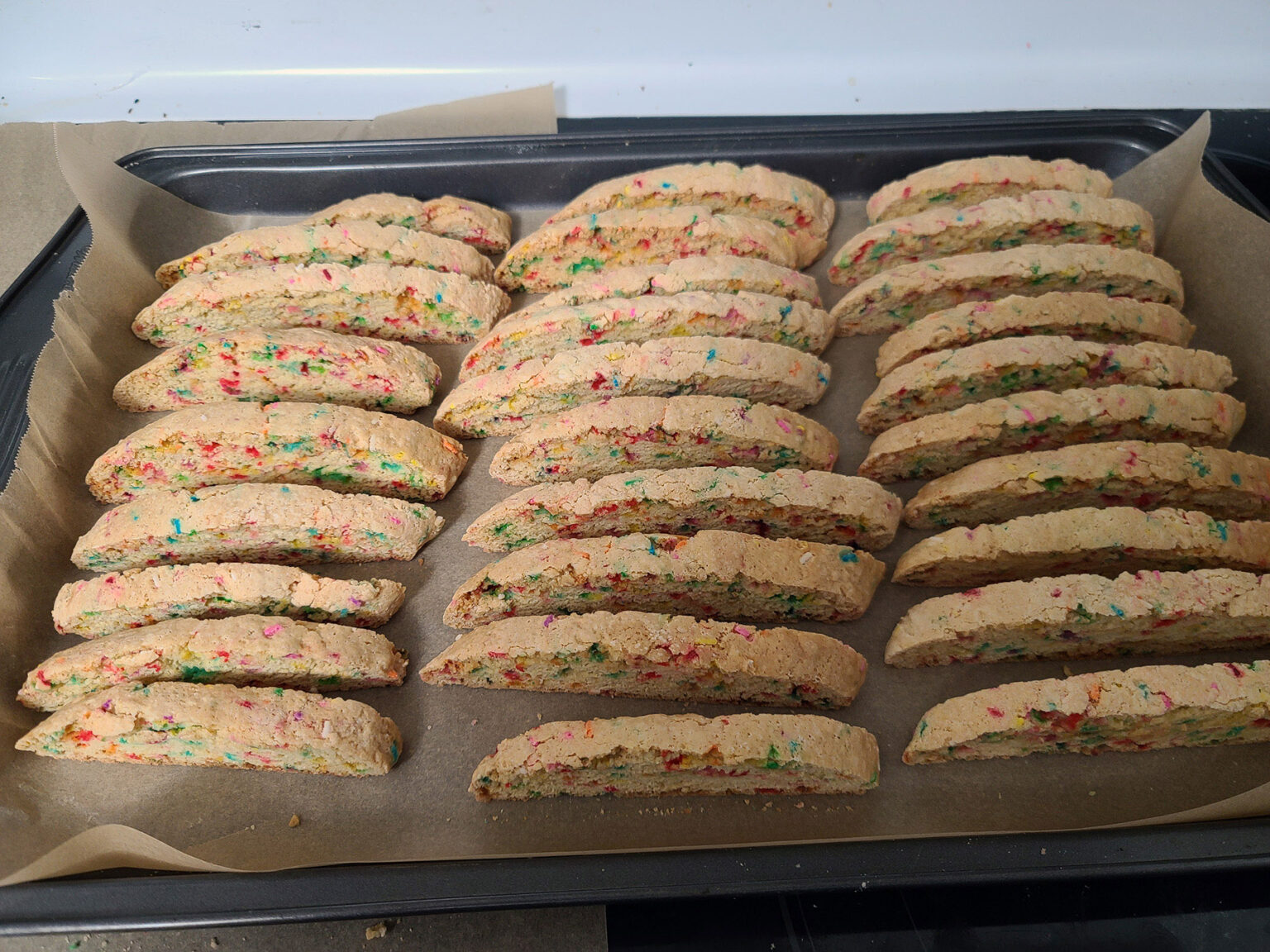 Birthday Cake Biscotti Recipe [Funfetti Biscotti!] - Celebration Generation