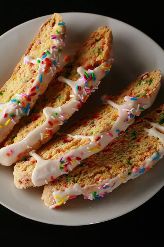 Birthday Cake Biscotti Recipe [Funfetti Biscotti!] - Celebration Generation