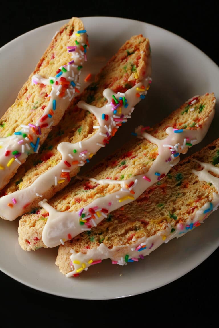 Birthday Cake Biscotti Recipe [Funfetti Biscotti!] - Celebration Generation