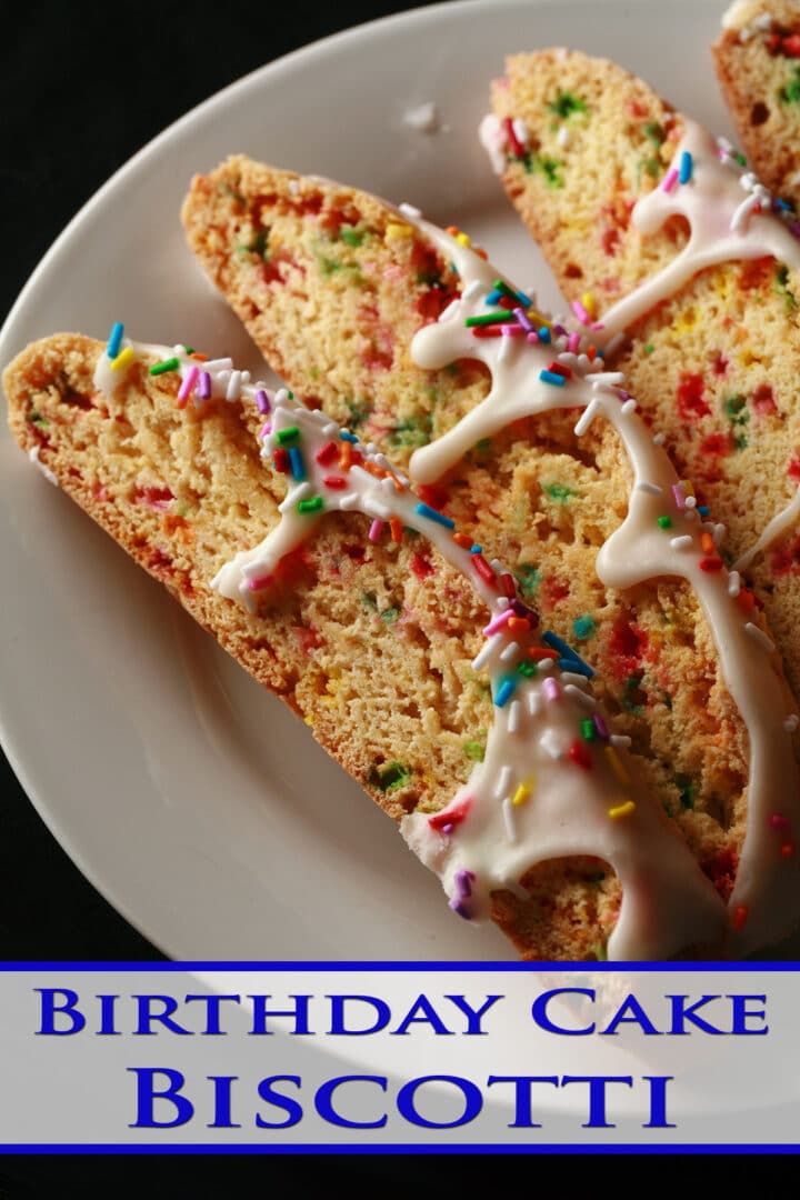 Birthday Cake Biscotti Recipe [Funfetti Biscotti!] - Celebration Generation