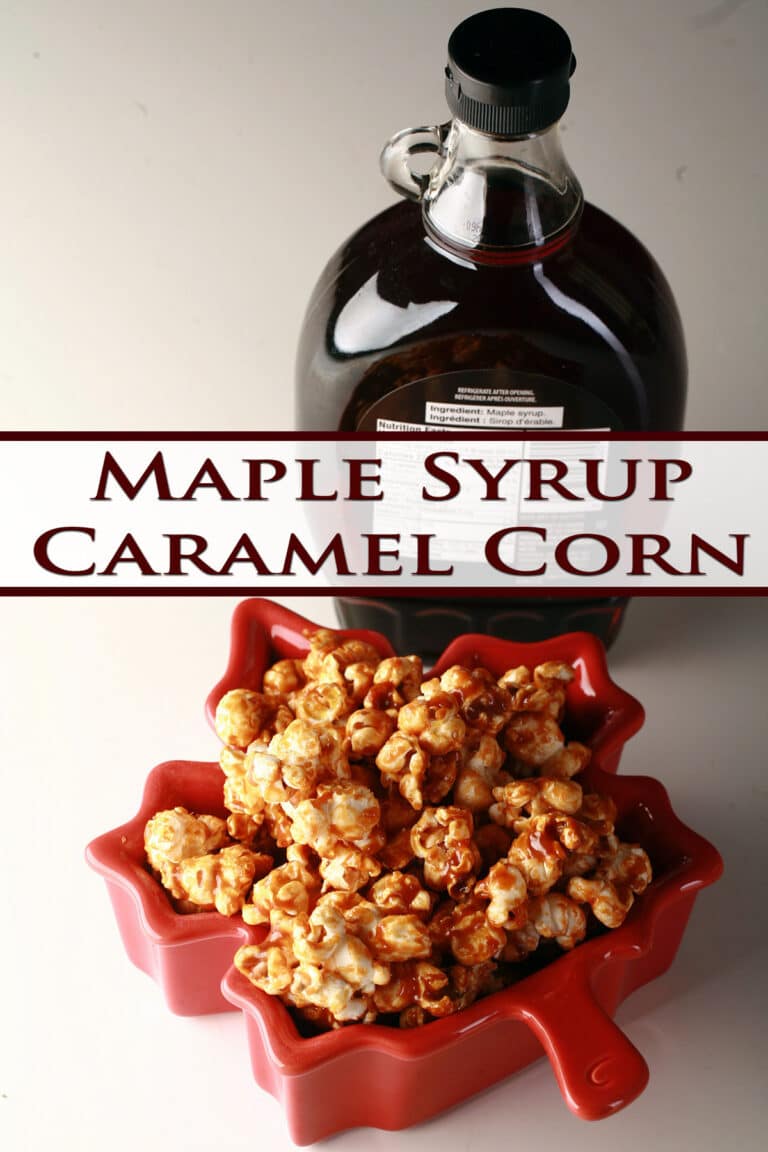 Maple Popcorn [Maple Syrup Caramel Popcorn] - Celebration Generation