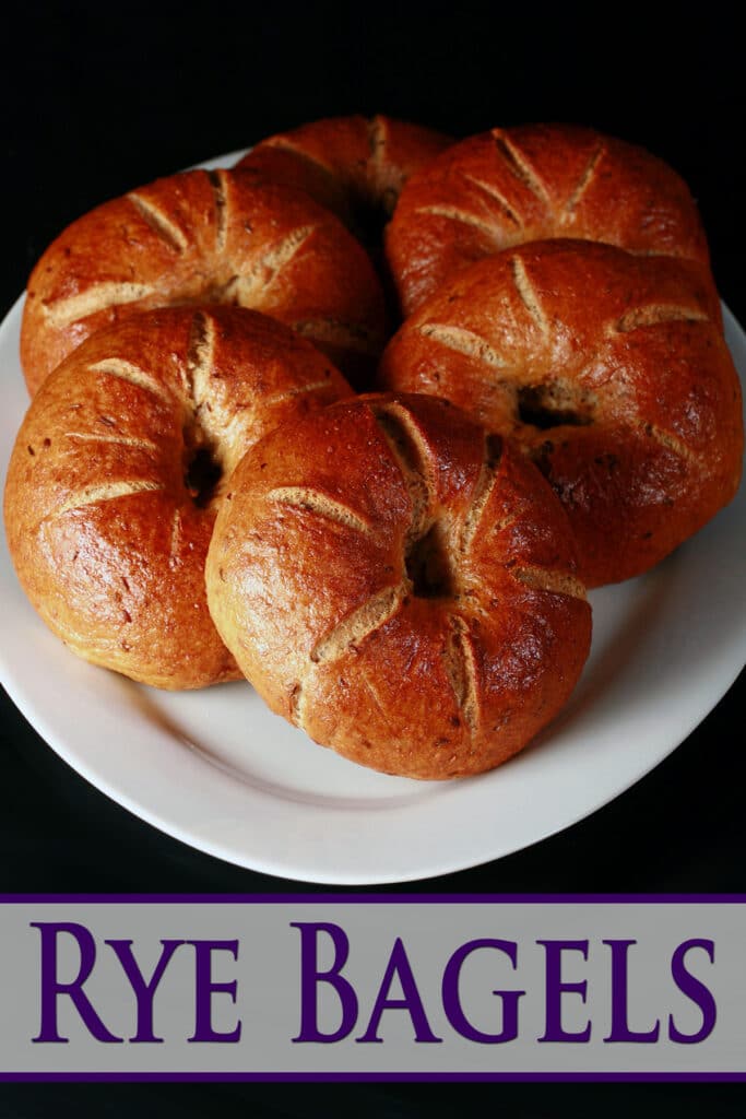 Rye Bagels with Caraway Seeds - Celebration Generation