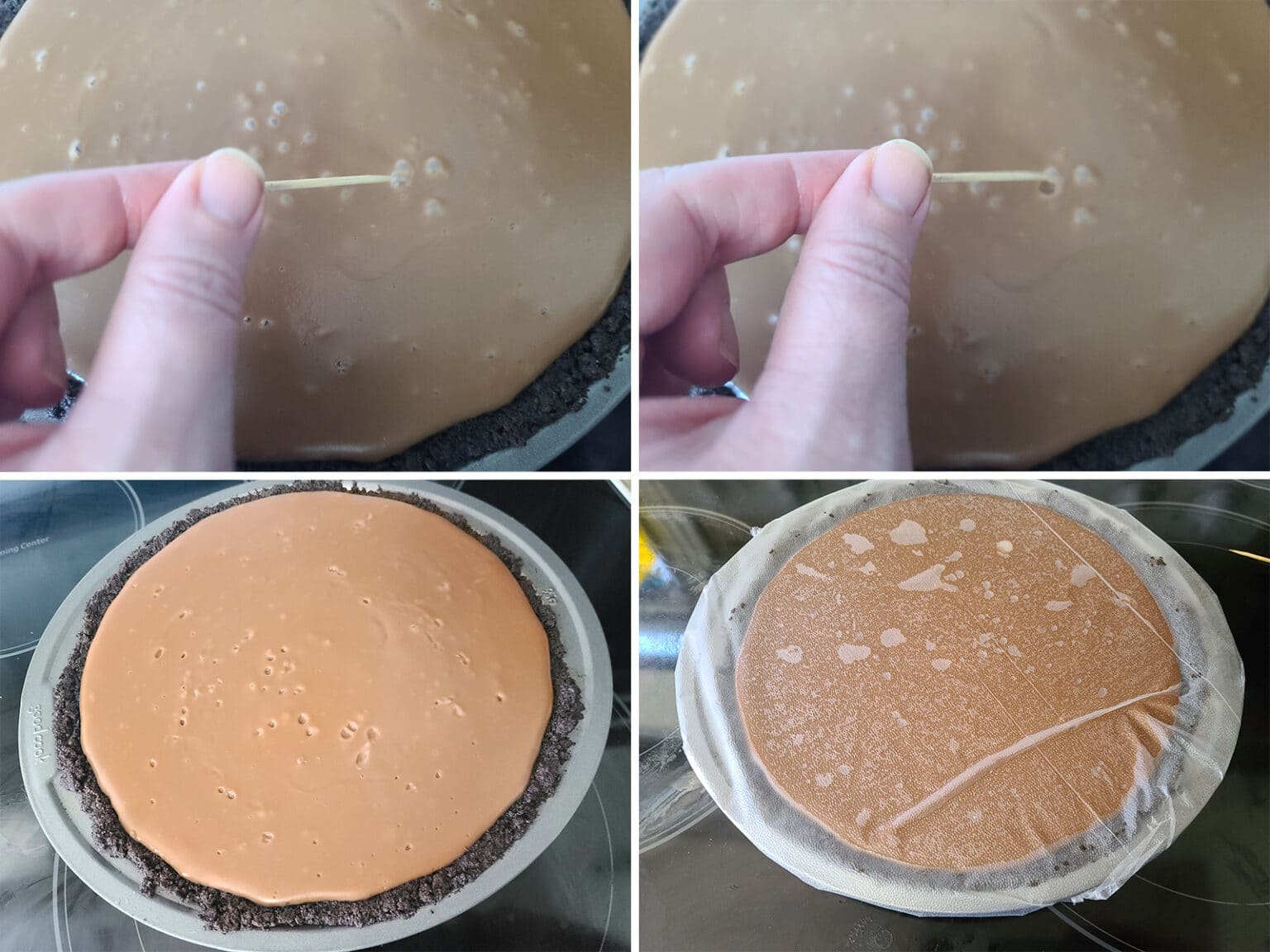 Easter No Bake Chocolate Pie Recipe - Celebration Generation