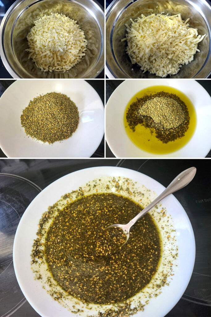 Za'atar Manakish Recipe [With Cheese!] - Celebration Generation