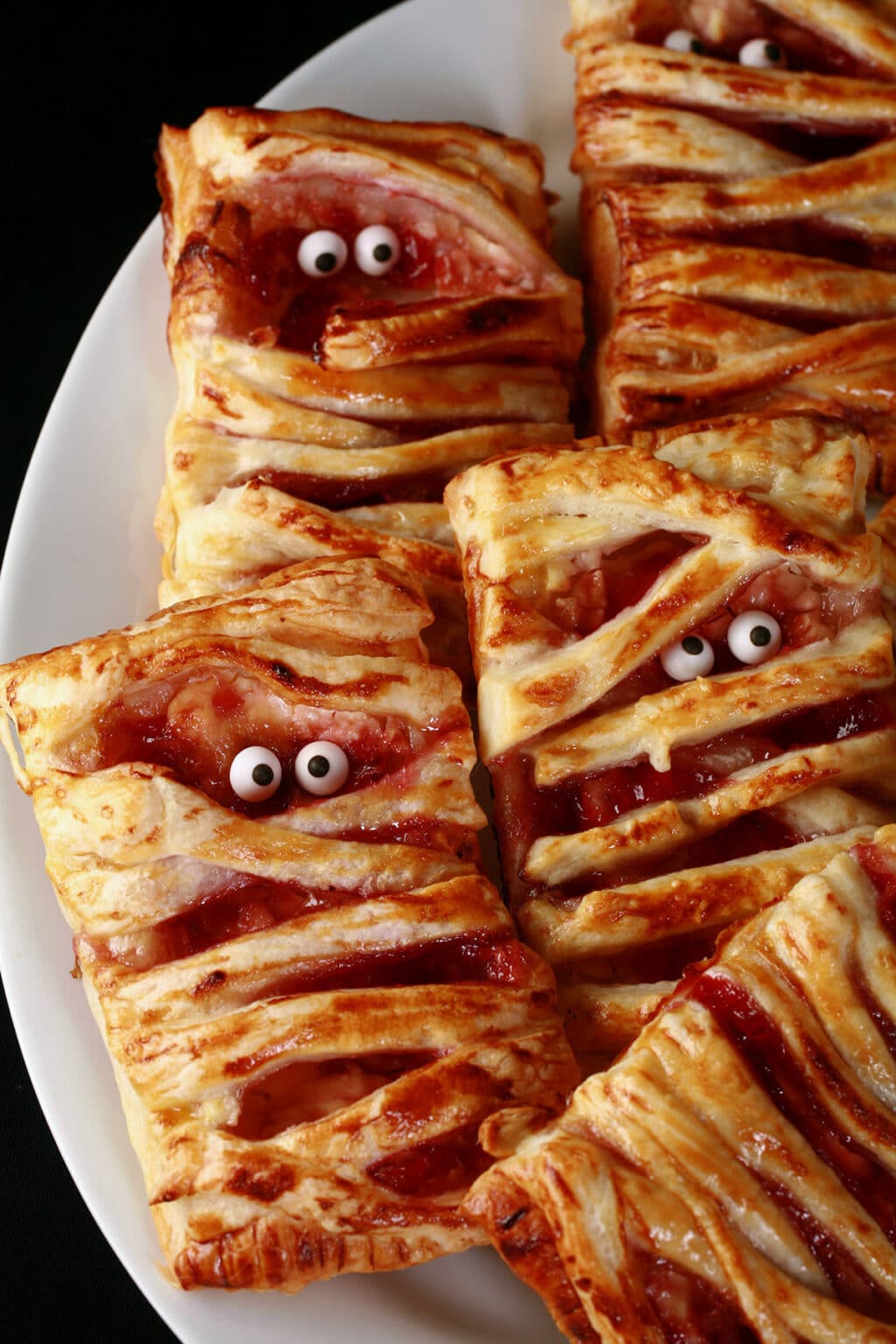 Easy Halloween Mummy Pastries Recipe - Celebration Generation