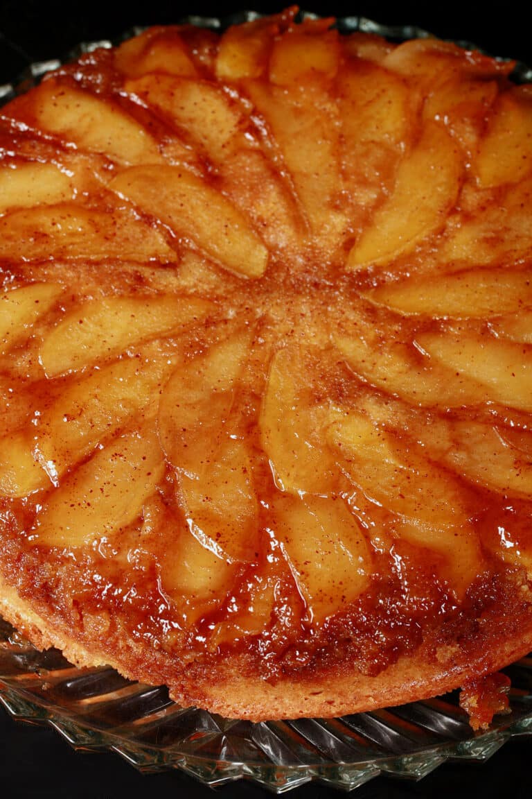 Easy Brandied Apple Upside Down Cake Recipe - Celebration Generation