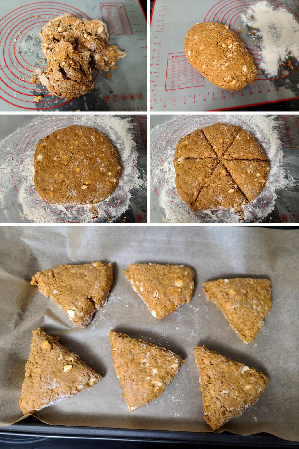 Easy Gingerbread Scones & Vanilla Glaze - Celebration Generation