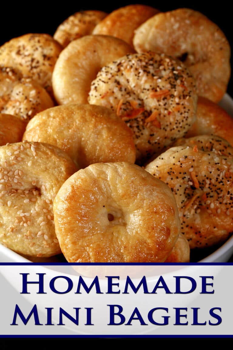 Homemade Mini Bagels Recipe - Celebration Generation