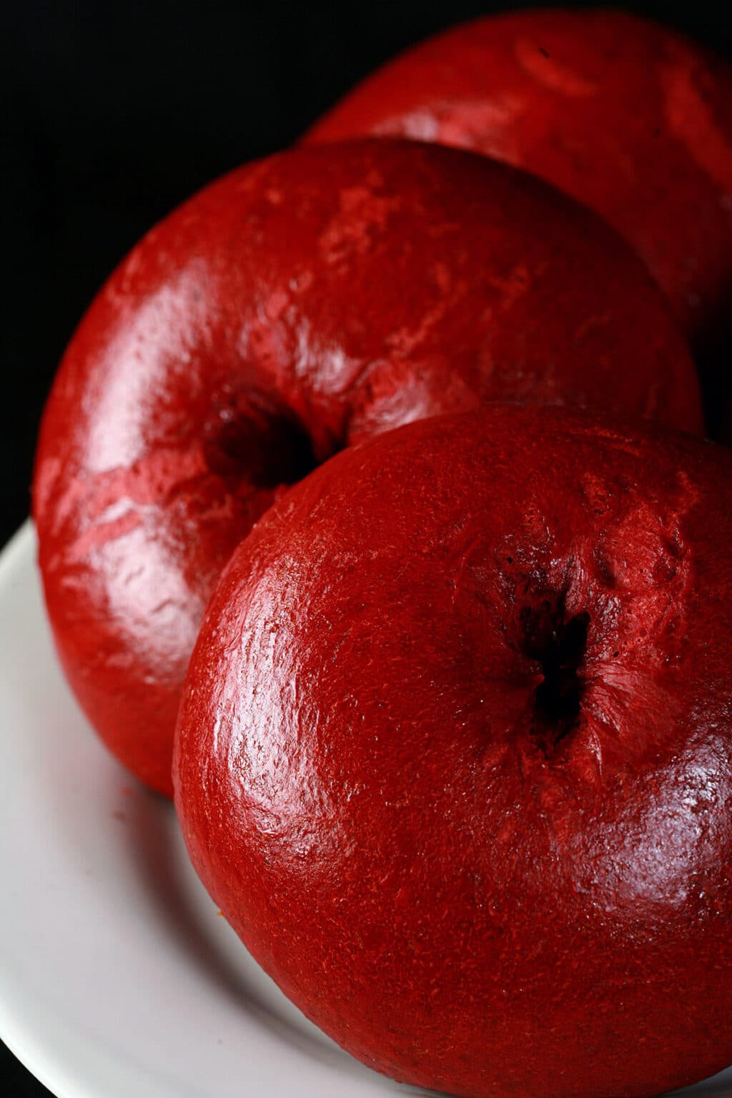 Homemade Red Velvet Bagels Recipe - Celebration Generation