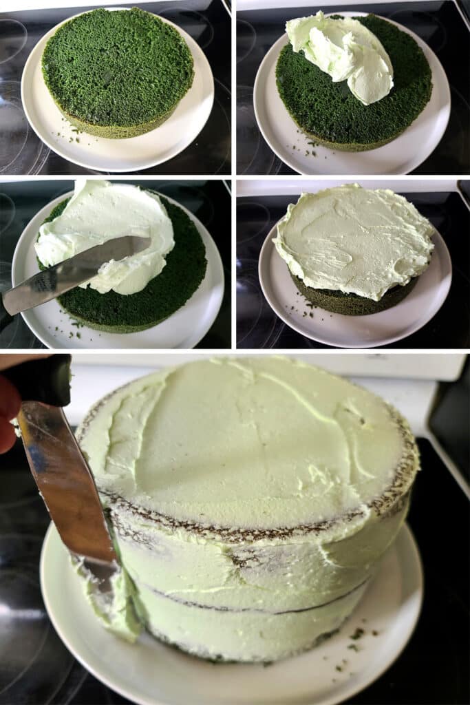 St. Patrick's Day Green Velvet Cake - Celebration Generation