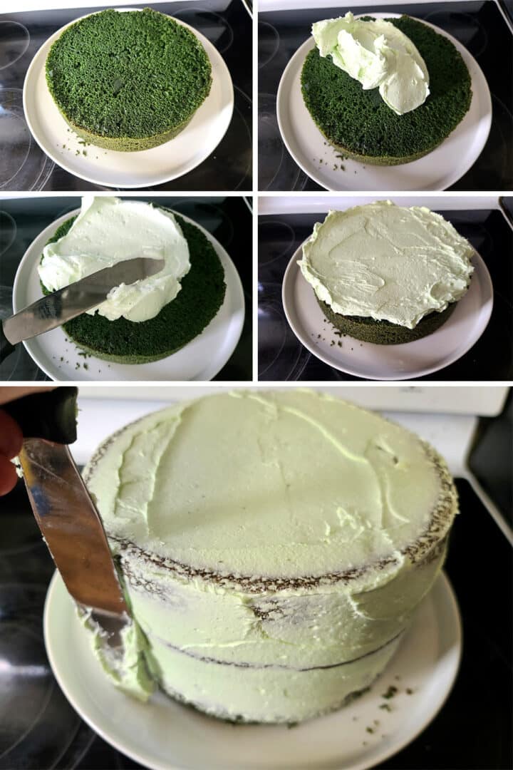 St. Patrick's Day Green Velvet Cake - Celebration Generation