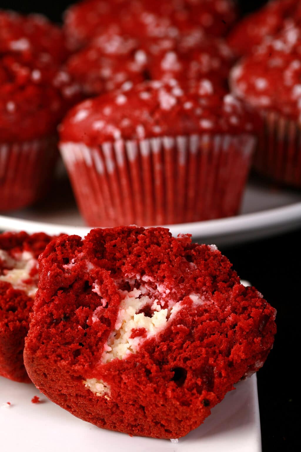 Cream Cheese Red Velvet Muffins Recipe - Celebration Generation