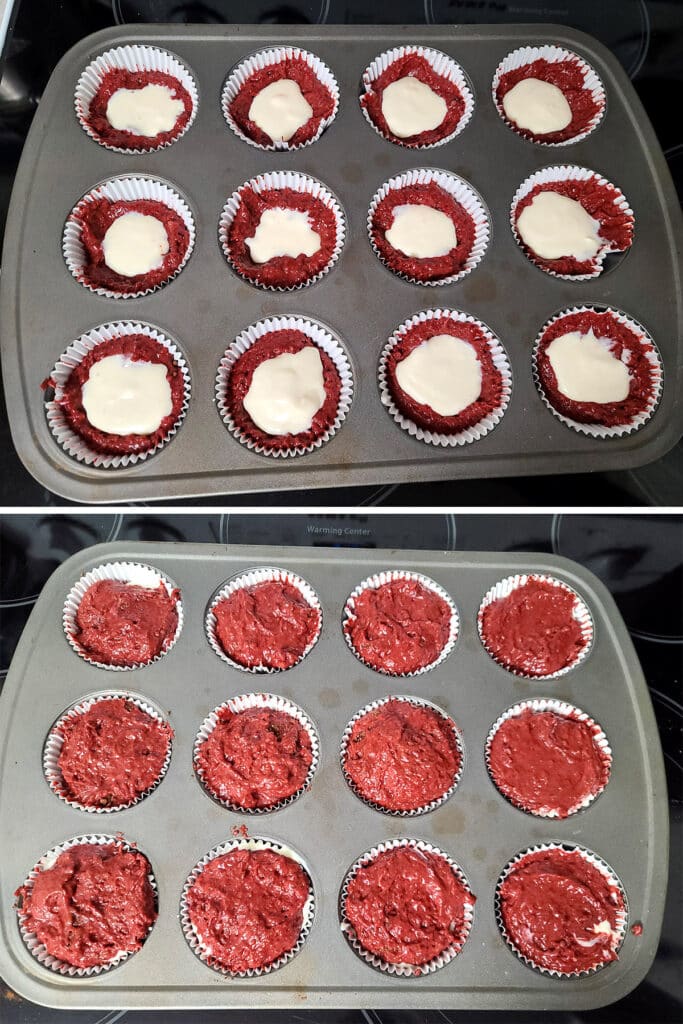 Cream Cheese Red Velvet Muffins Recipe - Celebration Generation