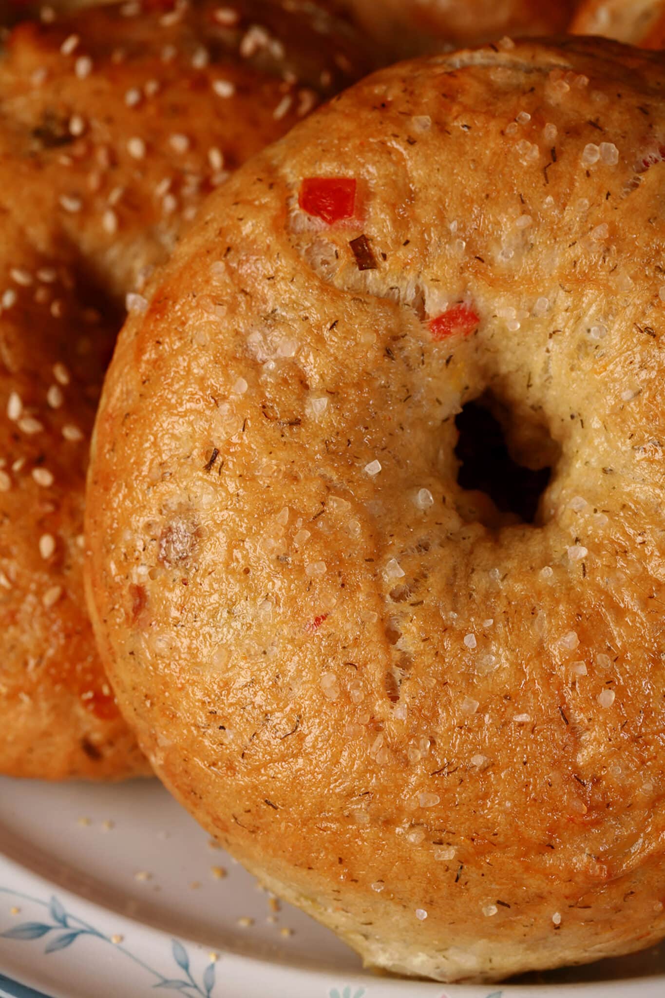 Garden Veggie Bagels Recipe - Celebration Generation