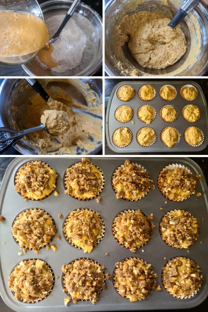 Sweet Potato Muffins With Pecan Streusel - Celebration Generation