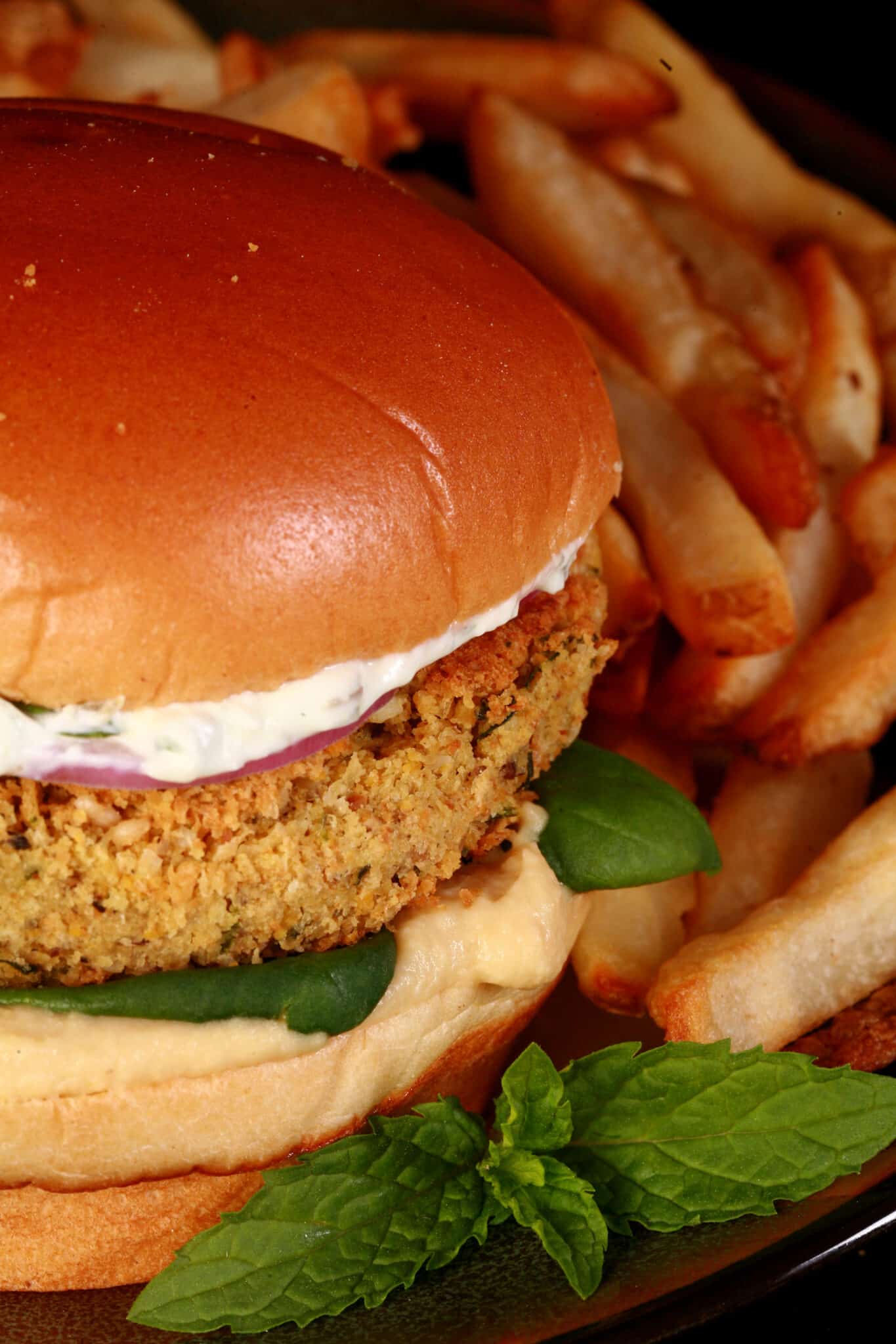 Ultimate Dukkah Falafel Burgers Recipe - Celebration Generation