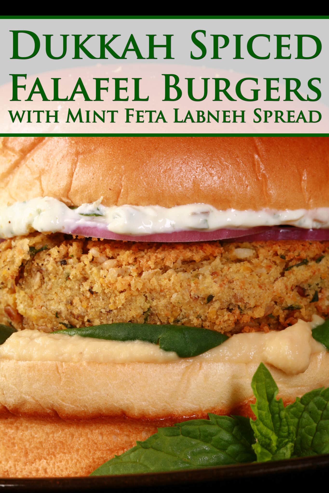 Ultimate Dukkah Falafel Burgers Recipe - Celebration Generation