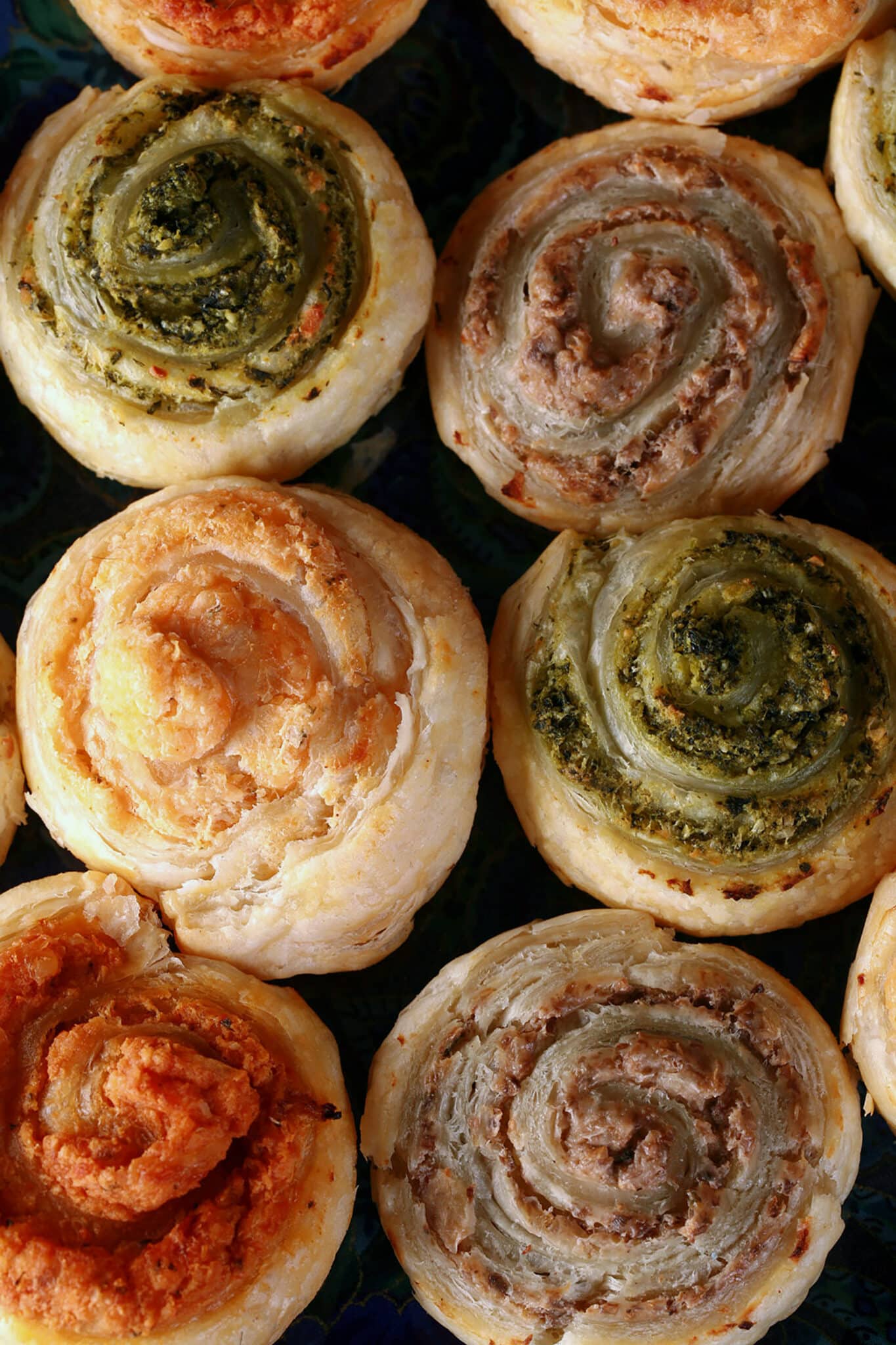 Puff Pastry Pinwheels Recipe [With 4 Different Filling Recipes ...