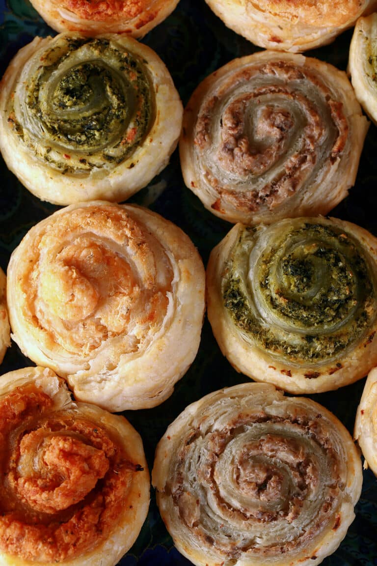 Puff Pastry Pinwheels Recipe [With 4 Different Filling Recipes ...