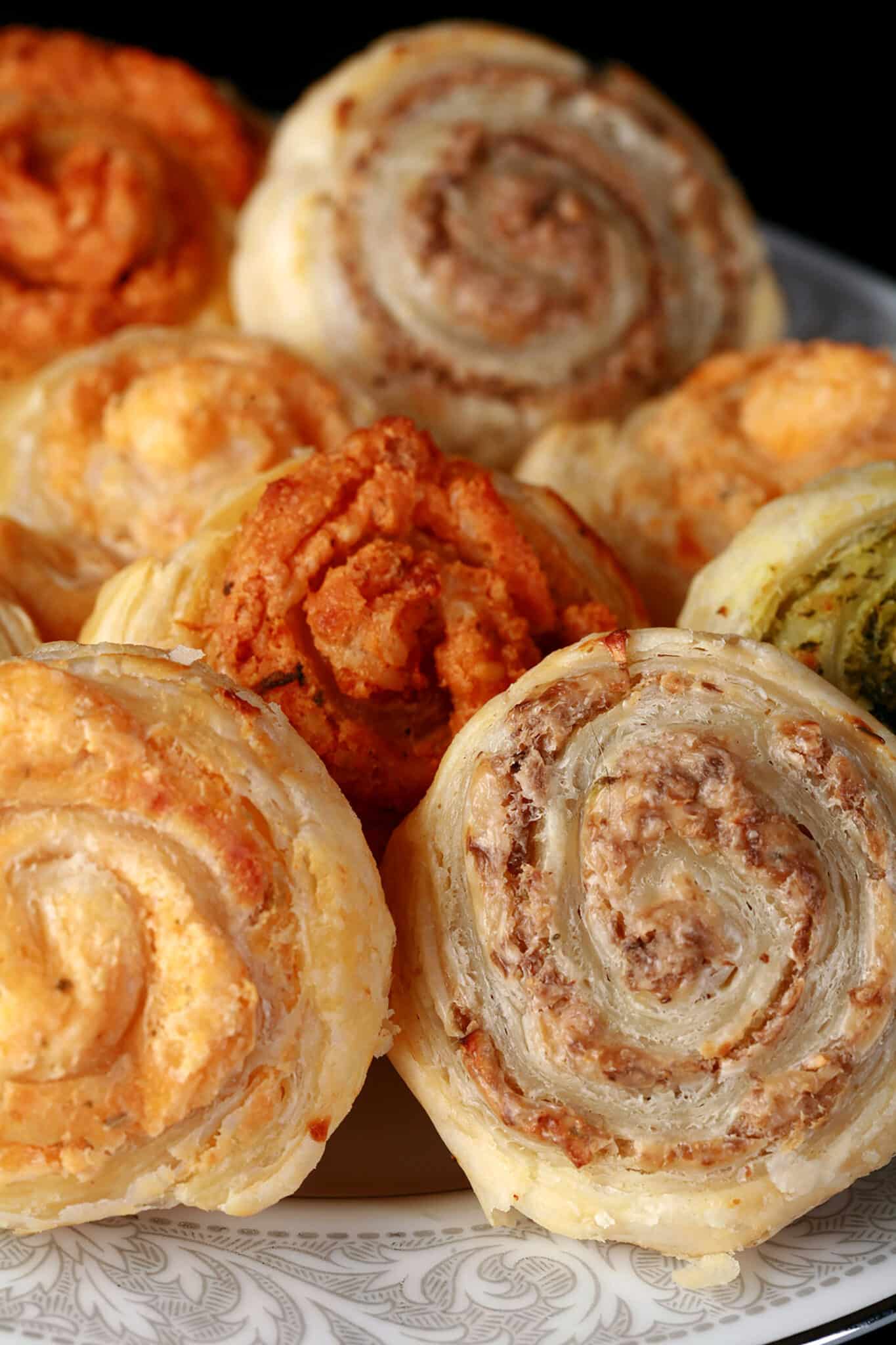 Puff Pastry Pinwheels Recipe [With 4 Different Filling Recipes ...