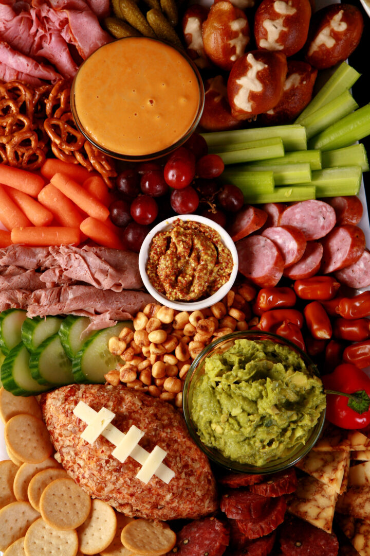 Super Bowl Charcuterie Board - Perfect for Game Day Parties ...
