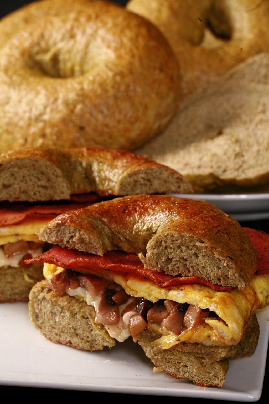 Homemade Whole Wheat Spinach Bagels Recipe - Celebration Generation