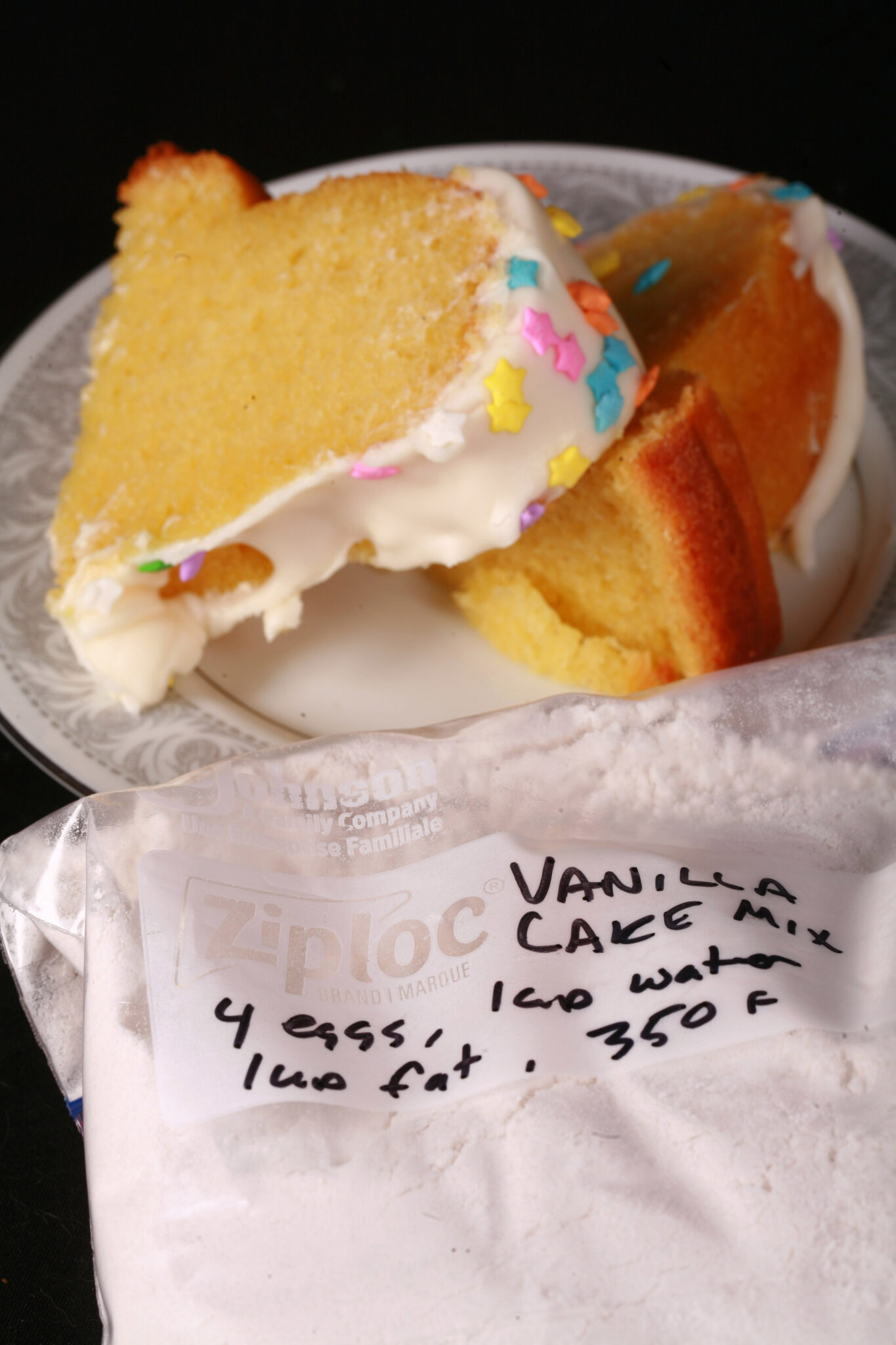 Easy Homemade Yellow Cake Mix Recipe - Celebration Generation