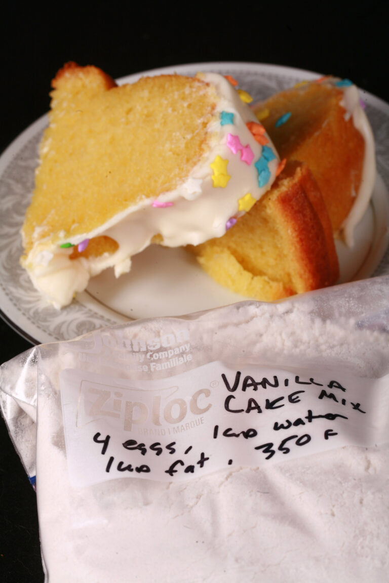Easy Homemade Yellow Cake Mix Recipe - Celebration Generation