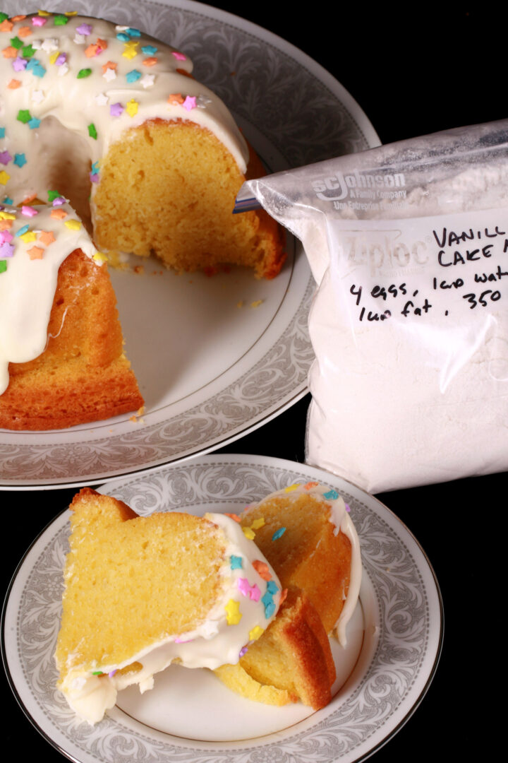 Easy Homemade Yellow Cake Mix Recipe - Celebration Generation